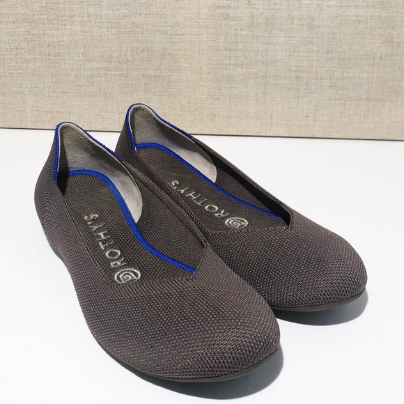 Rothy's | Shoes | Rothys Retired Mink Round Toe Flat Sz 65 | Poshmark